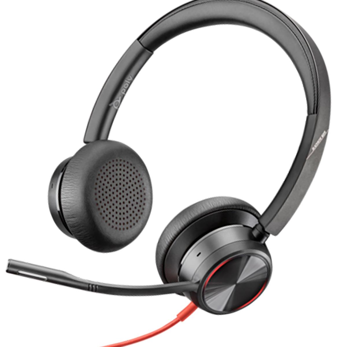 Auricular con Micrófono Poly Blackwire 8225 USB-A Microsoft Teams ...